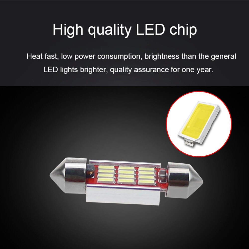 LEADTOPS 1ชิ้น C10W C5W LED Canbus Festoon 31มิลลิเมตร36มิลลิเมตร39มิลลิเมตร41มิลลิเมตรสำหรับ ...