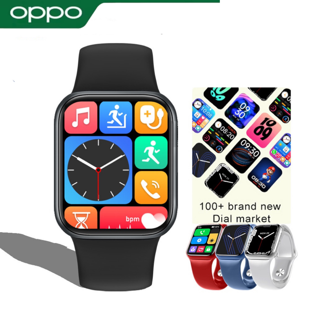 OPPO smartwatch นาฬิกา สมาร์ทวอทช์ รองรับภาษาไทย วัดออกซิเจนในเลือด การ ...