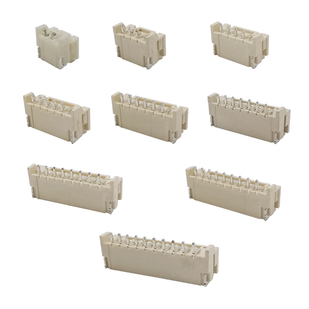 50/100Pcs PH 2.0 Pitch 2.0mm 2P 3P 4P 5P 6P 7P 8P 9P 10 Pin Horizontal SMD Socket Terminals PH2 ...