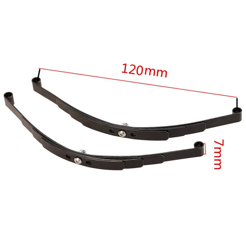 Hard Leaf Spring Suspension Bar Set for 1:10 RC Rock Crawler D90 TF2 ...
