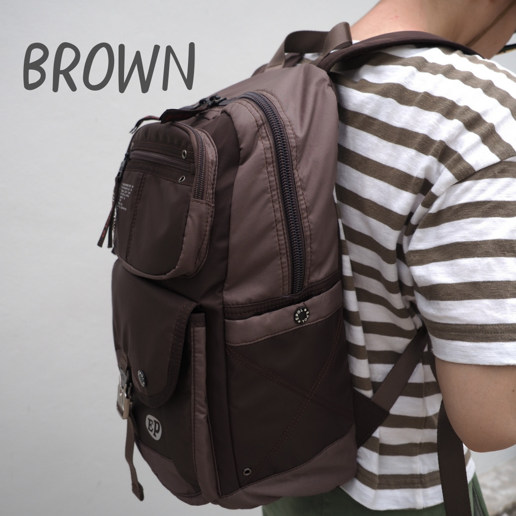Epol Backpack กระเป๋าเป้ กระเป๋าสะพายหลัง กระเป๋าใส่ ipad 13 นิ้ว และ ...