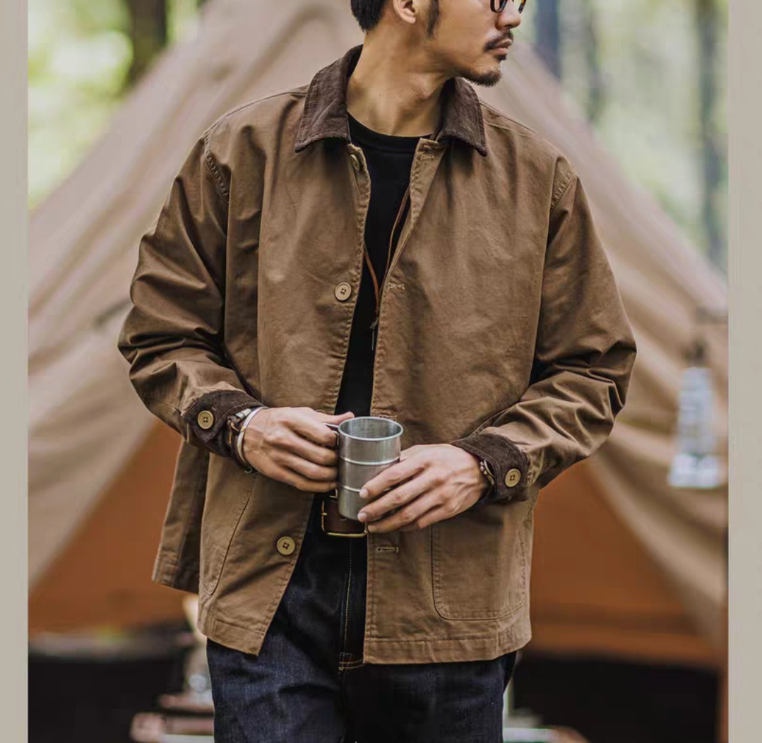 Camping jacket vintage | Lazada.co.th