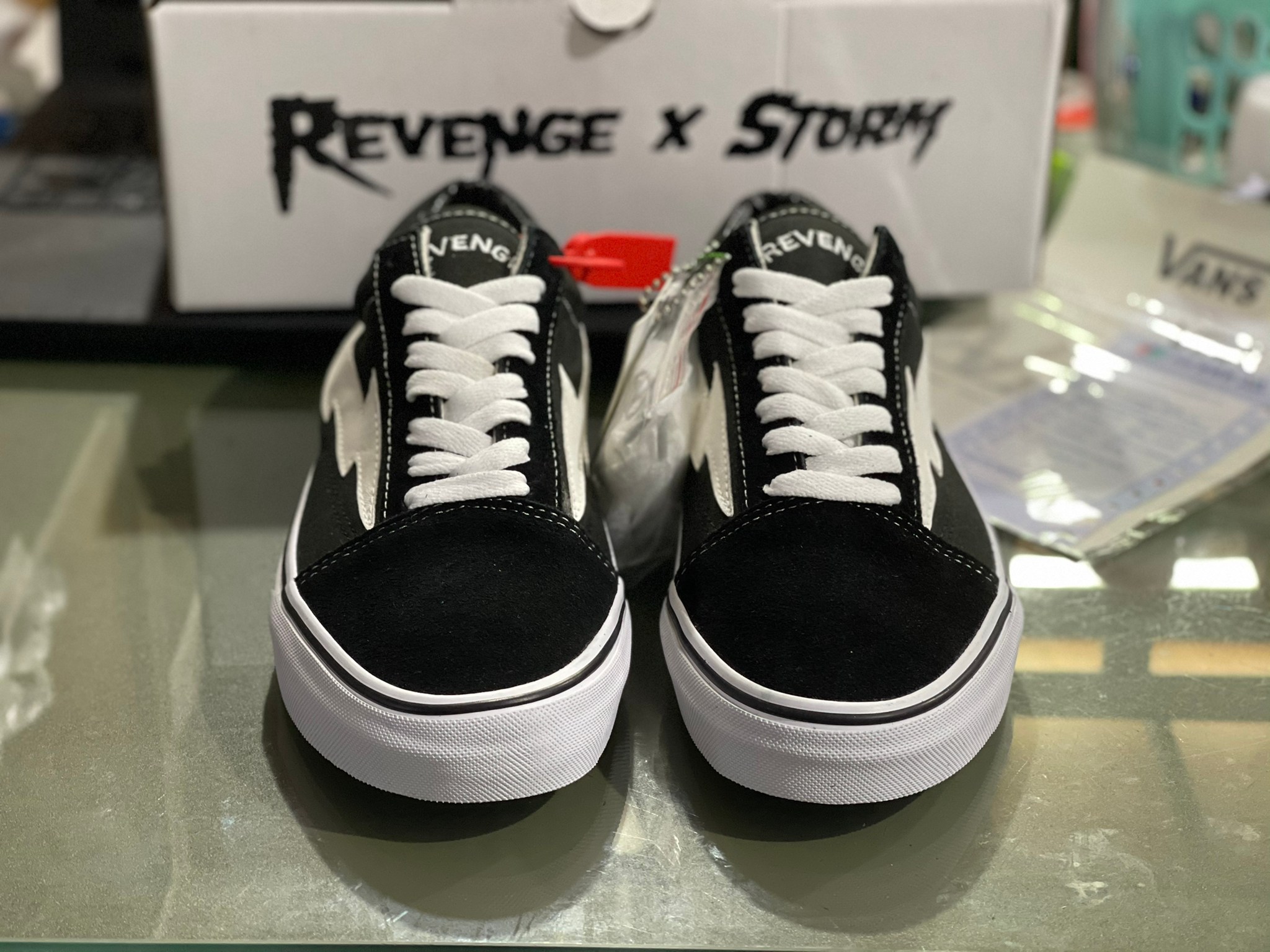 ลิขสิทธ์แท้???? ️ รองเท้าVANS Revenge x Storm V4 "Black " SIZE.36-44 ...