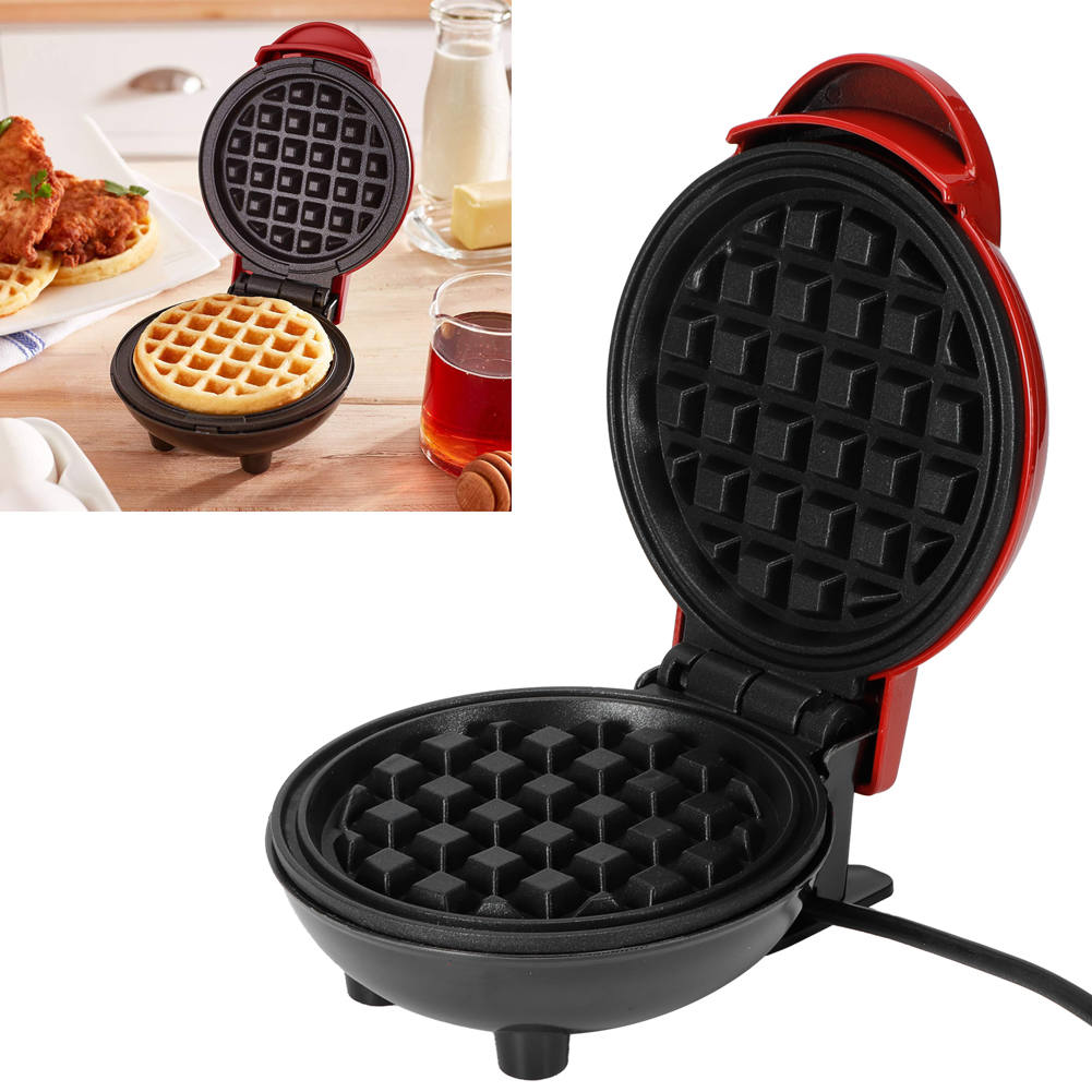 (99 Stock Ready)Mini Electric Waffles Maker Egg Cake Oven Breakfast ...