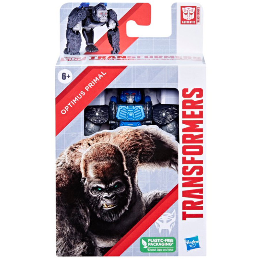 Toys R Us Transformers Authentics Bravo Optimus Primal Action Figure ...