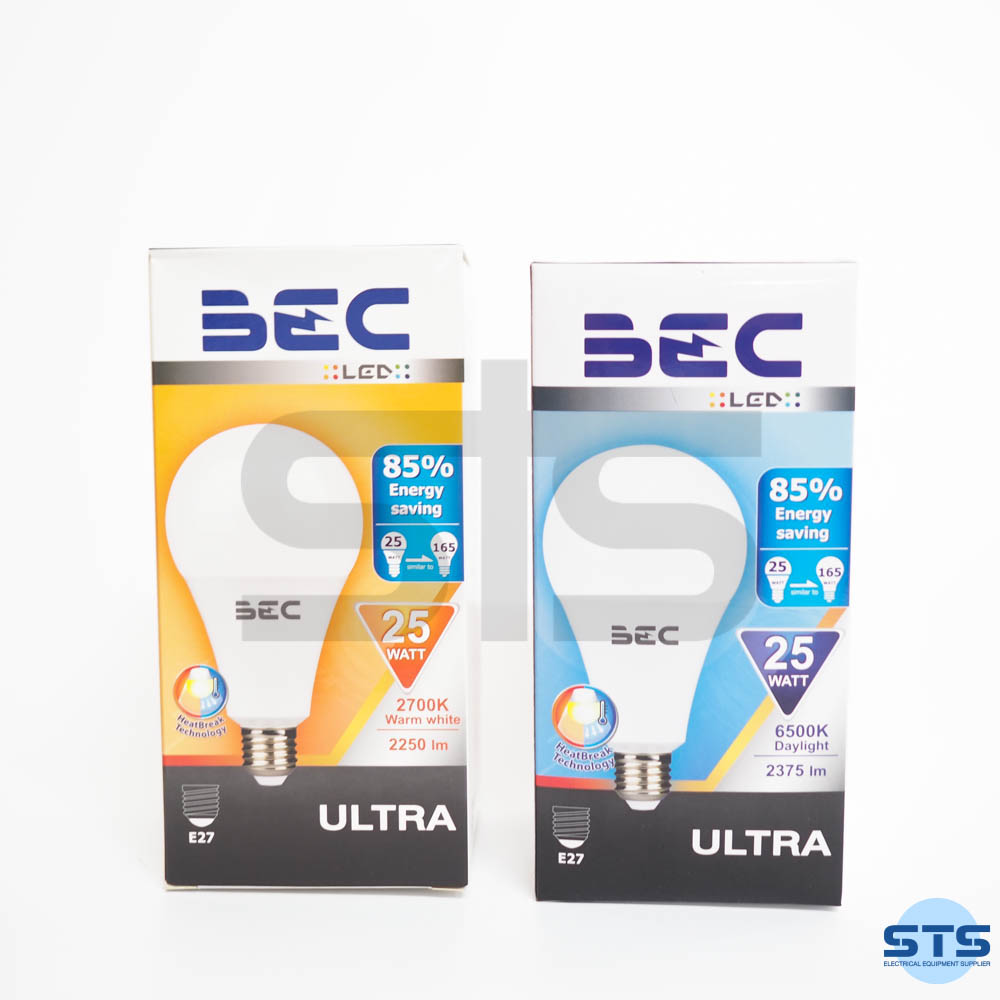 หลอดไฟ LED Bulb รุ่น Ultra 25W แสง Day Light (6500K)/Warm Light (2700K ...