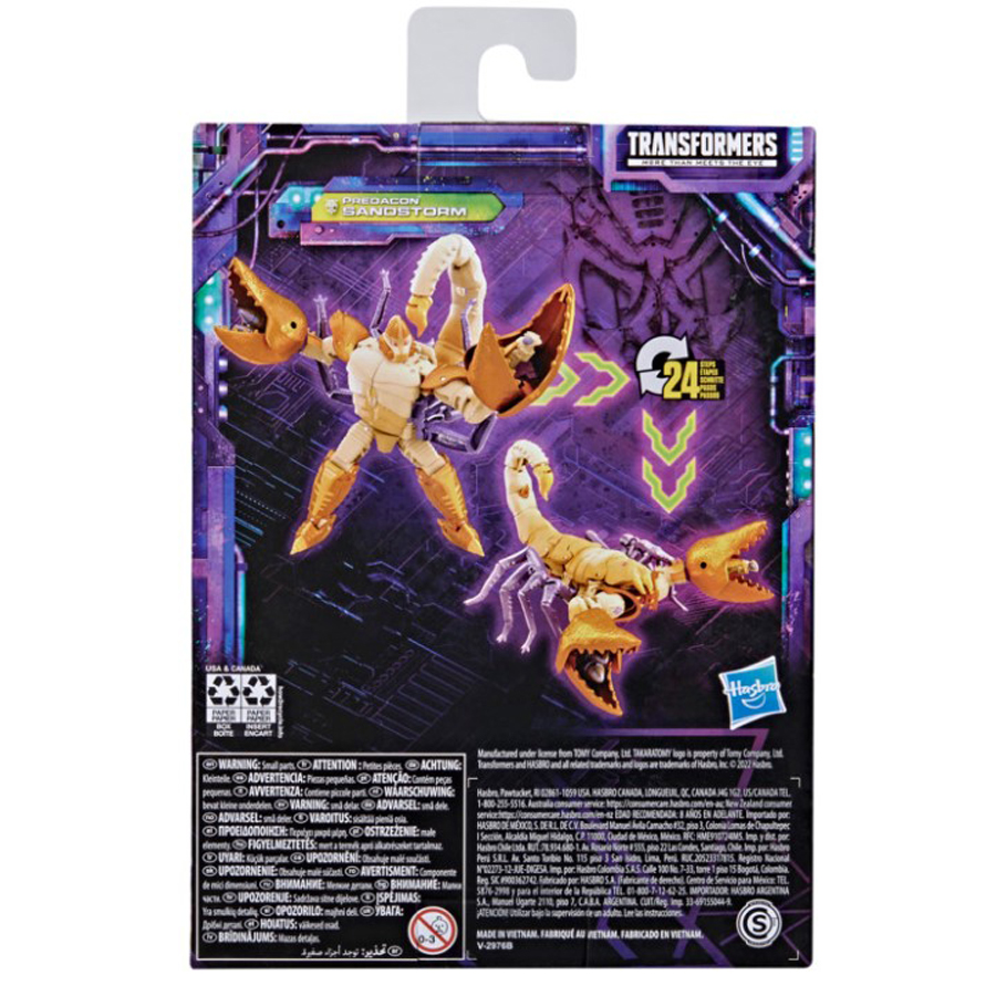 Toys R Us Transformers Generations Legacy Deluxe Predacon Sandstorm ...