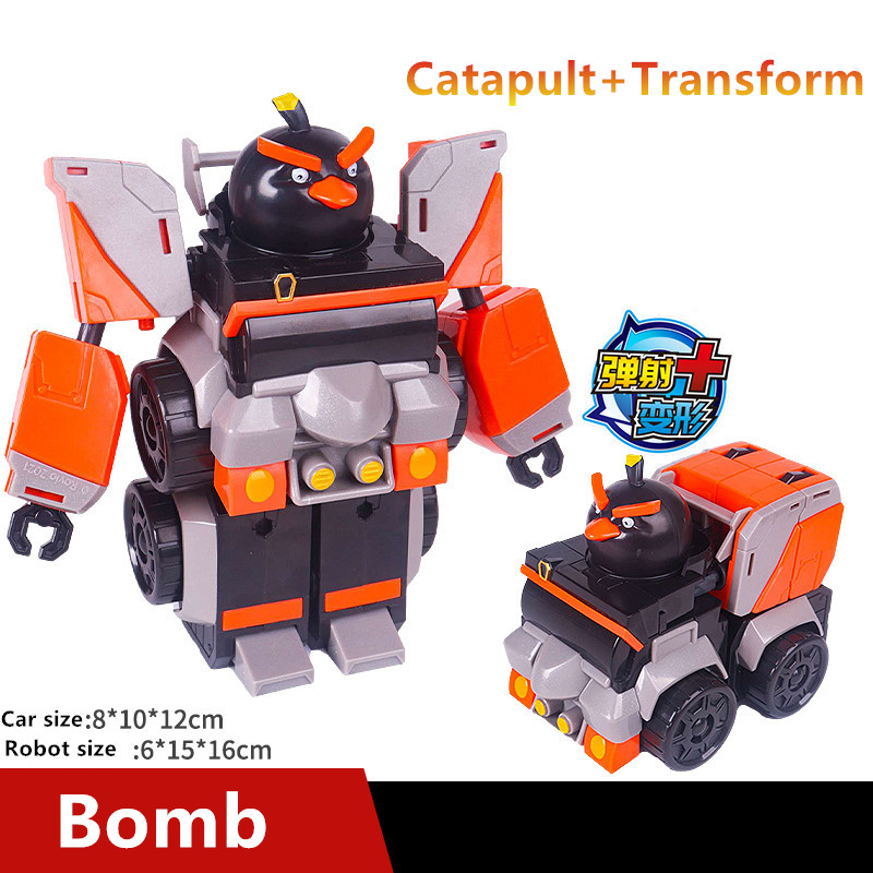 Original Angry Birds 2 Catapult Transform Vehicleman Deformation Robot ...