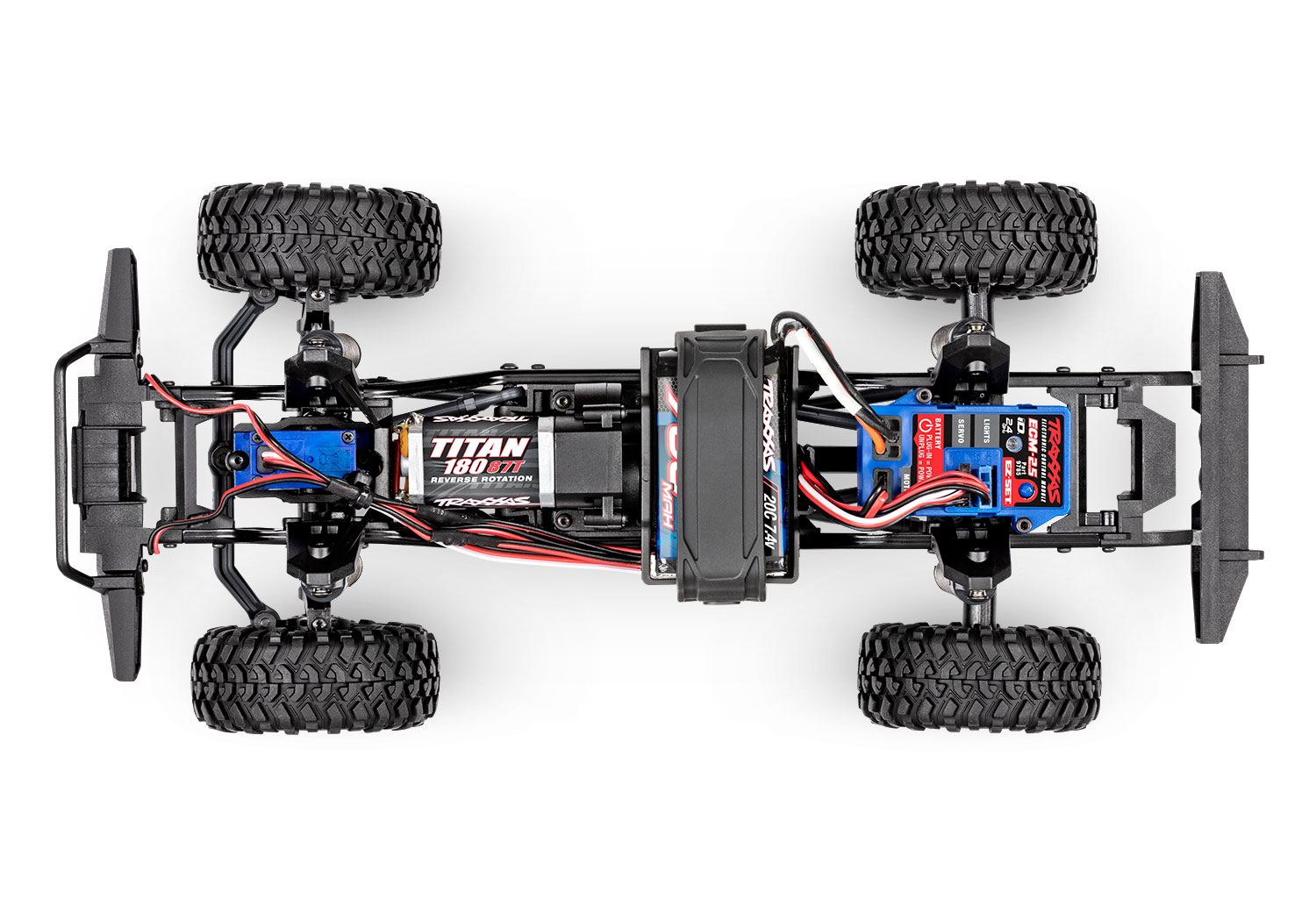 รถบังคับไฟฟ้า TRAXXAS 118 TRX-4M Scale and Trail Crawler with Land ...