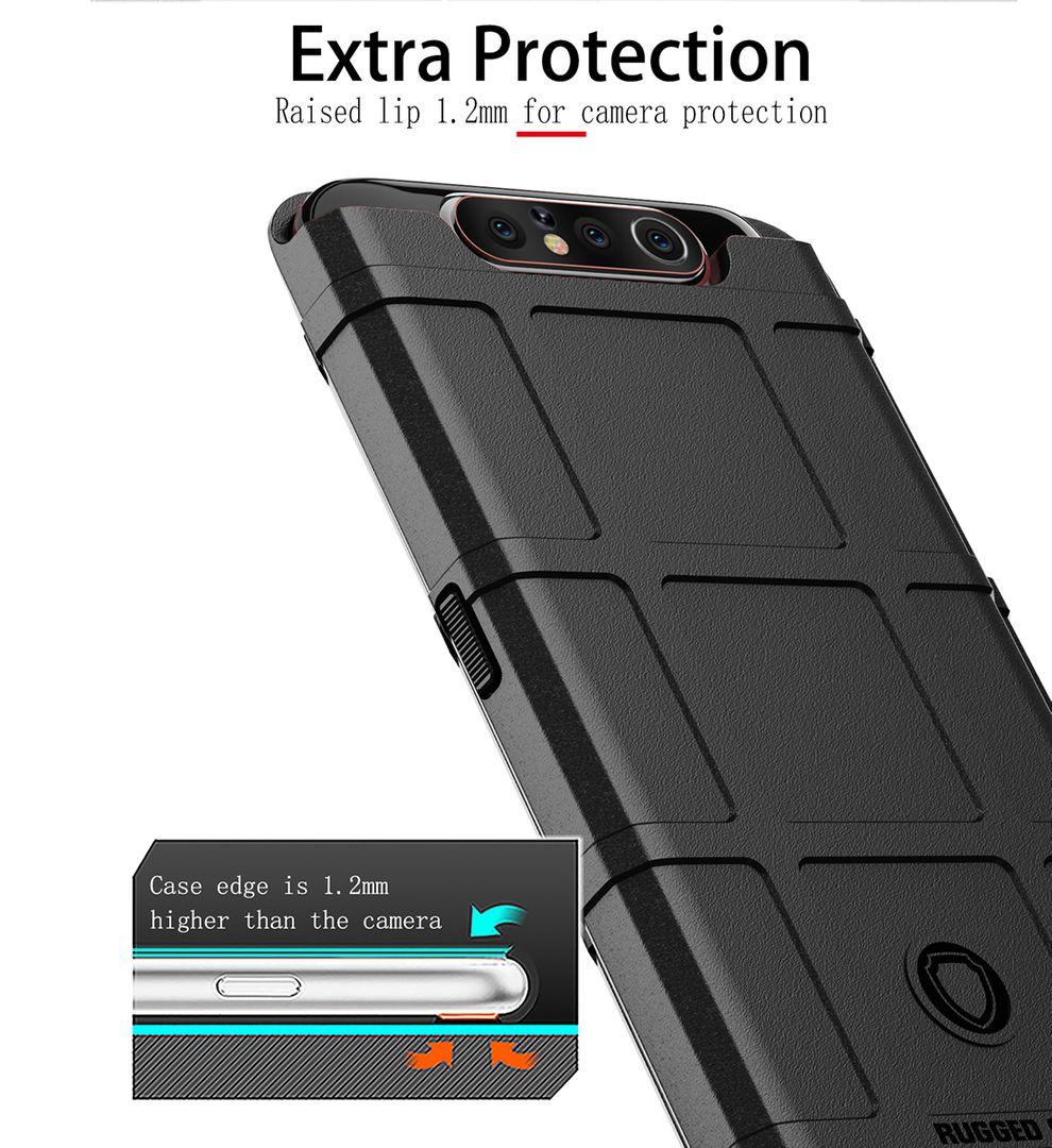 Samsung Galaxy A80 Case, EabHulie Soft TPU Heavy Duty Rugged Shield ...