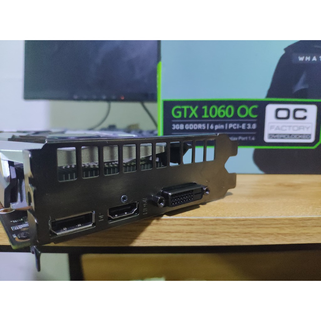 GALAX OC GEFORCE GTX 1060 3G - QOMM - ThaiPick