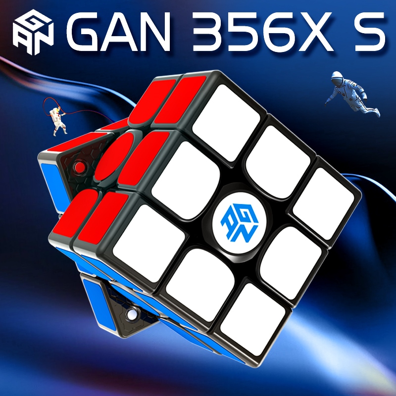 GAN 356 X S Magnetic Speed Gan Cube 3x3 Professional Stickerless Magic ...