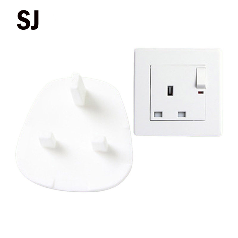 12/24/48pcs Plug Socket Covers Babies Kids Safety Protector for UK 3 ...