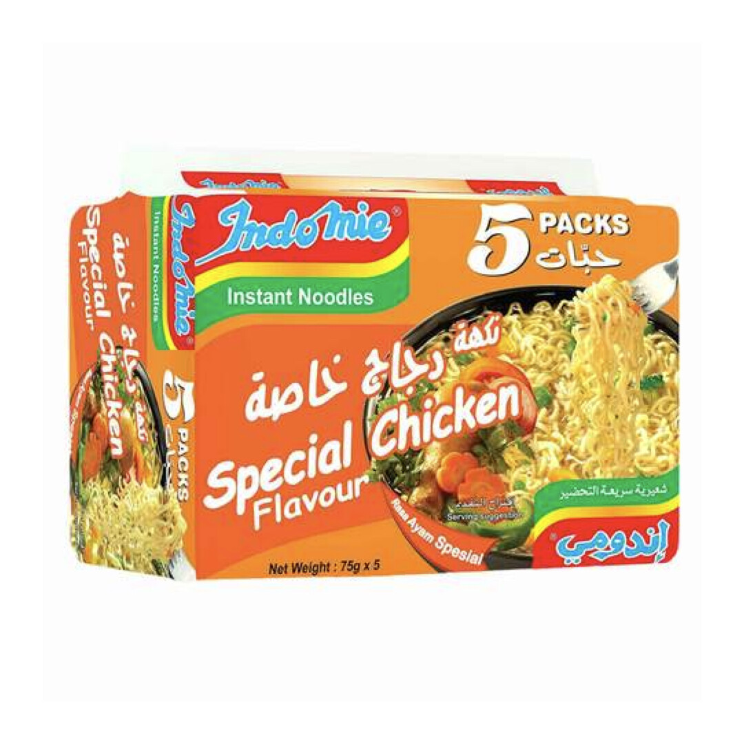Indomie Instant Noodle Special Chicken Flavour 5 Packs อินโดมี่ บะหมี่ ...