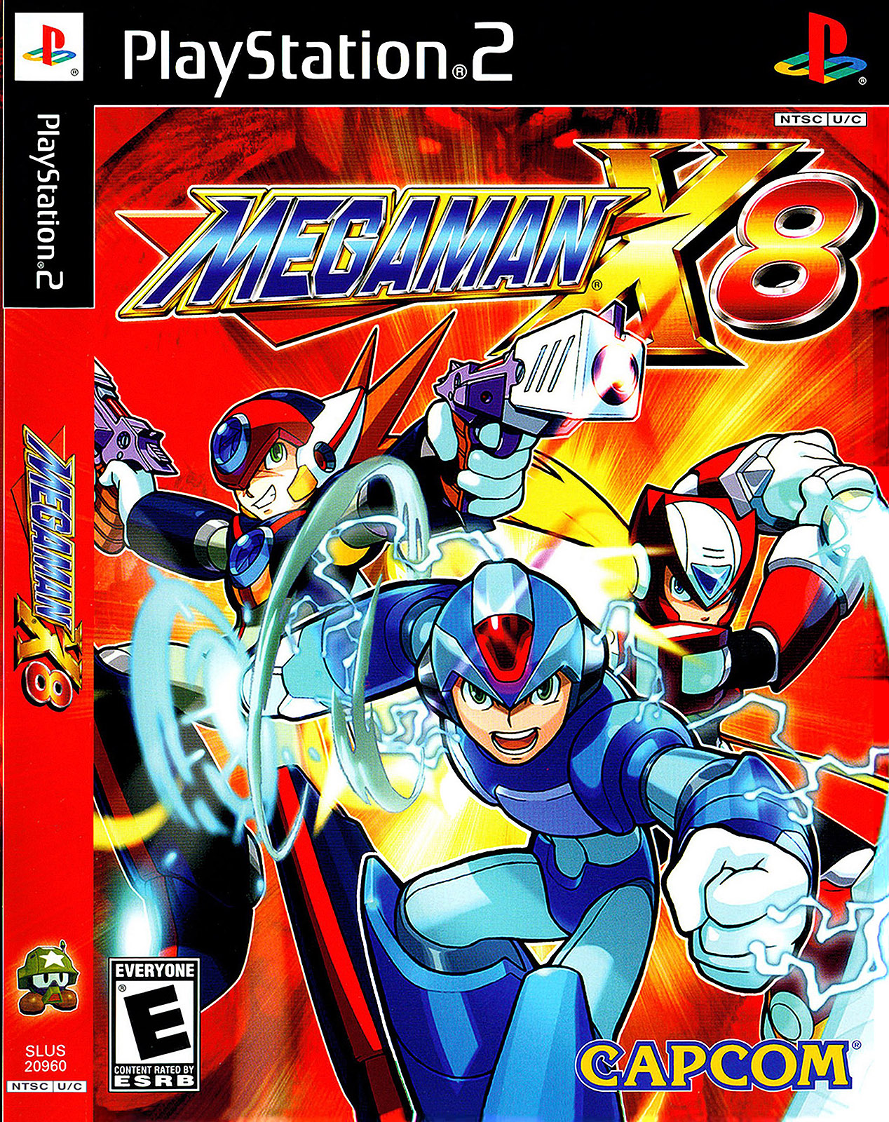 🎮 แผ่นเกมส์ PS2 💿 Mega Man - Rockman Megaman X ⚔️ PlayStation 2 ...