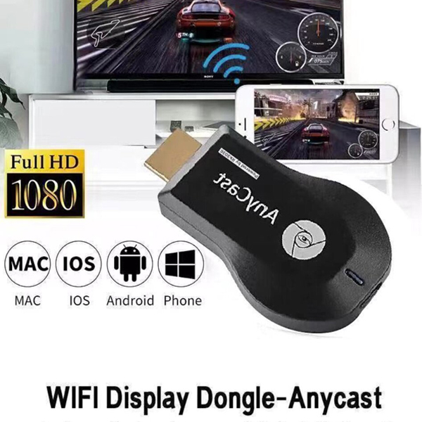 Anycast M18 Plus HDMI WIFI Display เชื่อมต่อมือถือไปทีวี ต่อ ขึ้น ...