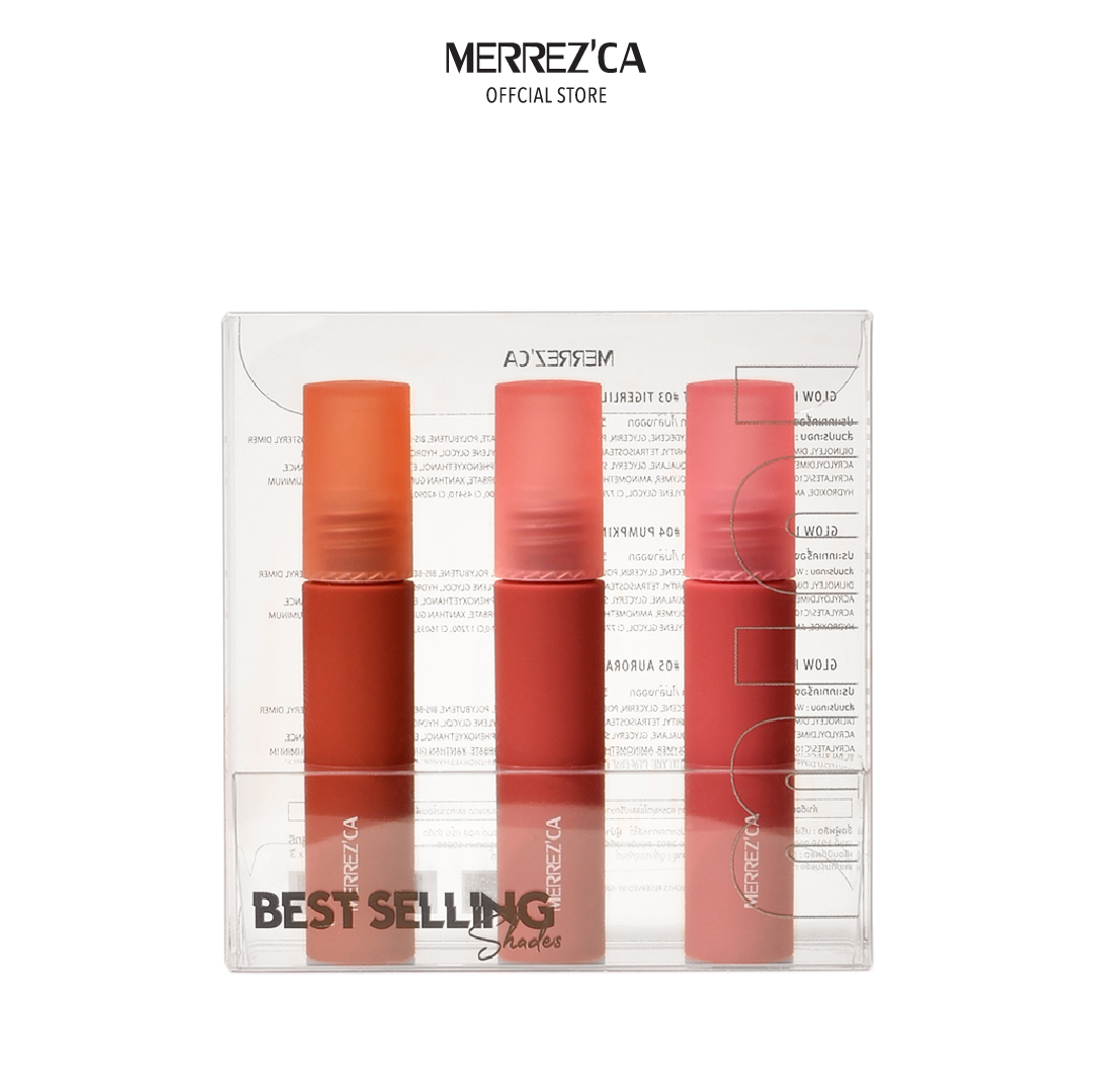 Merrezca Glow Ink Color - Mini Set 3 Pcs (#3 ,#4 ,#5) - Merrezca ...