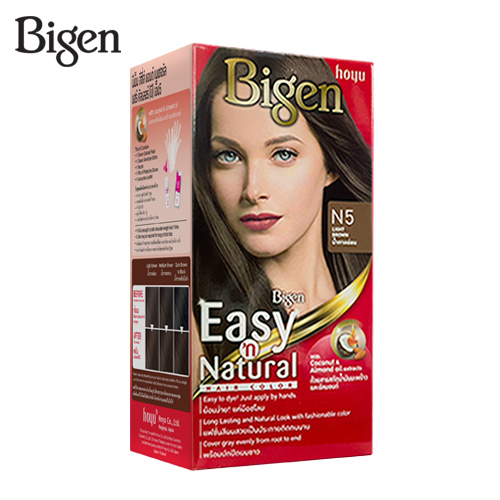 Bigen Easy n' Natural Hair Color บีเง็น ครีมเปลี่ยนสีผม อีซี่ส์ & เนเช ...