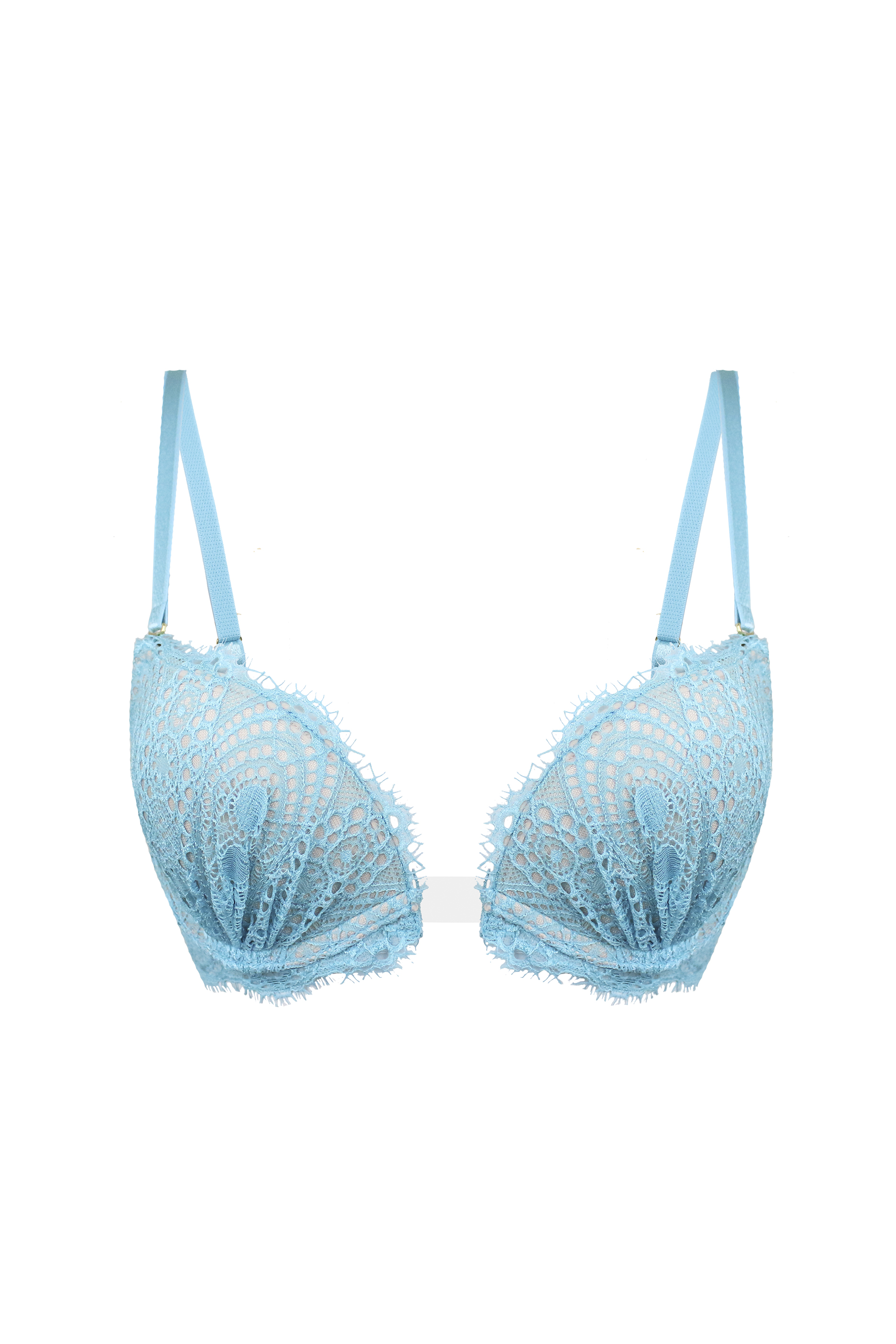 Annebra บราเสริมทรง ตะขอหลัง คอวี มีโครง เสริมฟองน้ำ Push Up Mold Bra ...
