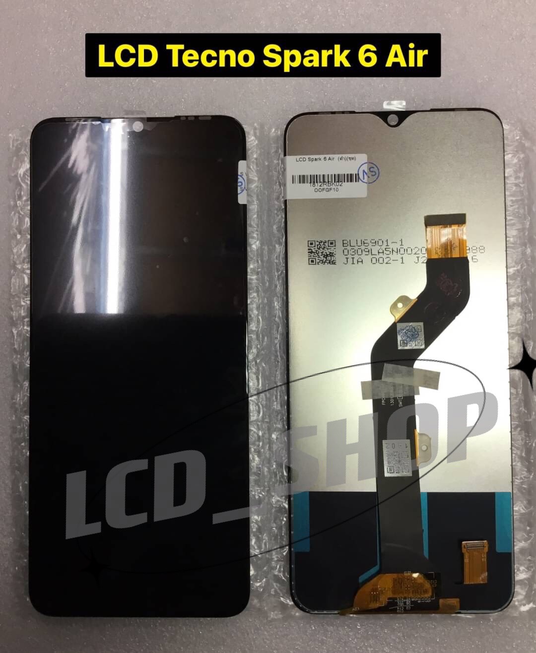 LCD Display หน้าจอ จอ+ทัช Tecno Spark 5 Air / LCD Tecno Spark5 Air + แถมฟรีกระจกกันรอย. - LCD ...