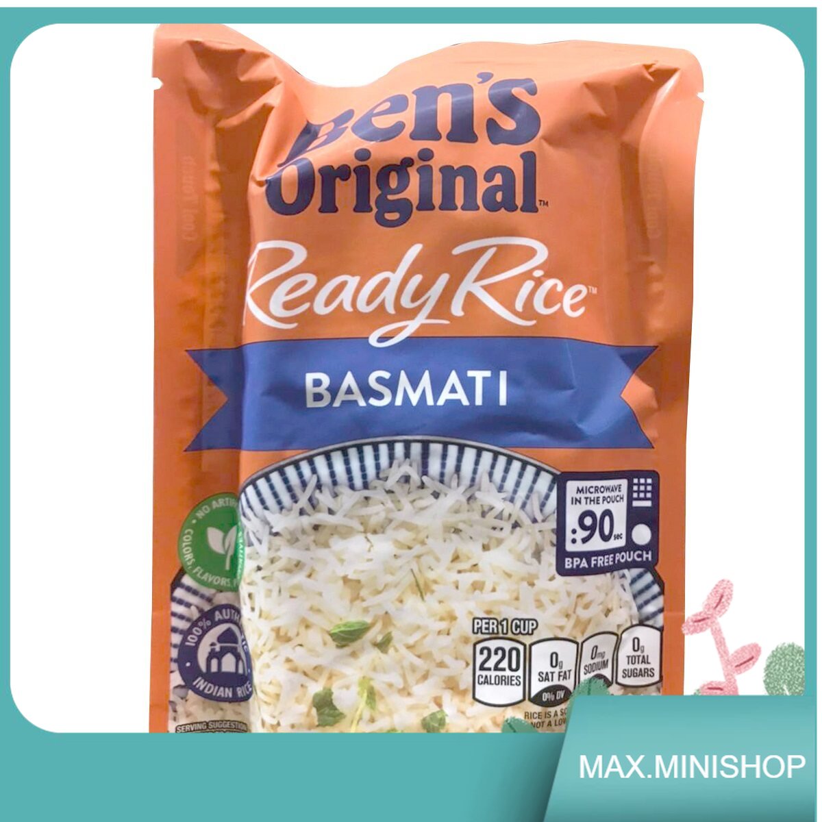 Ready Rice Basmati Ben's Original 240 g/ข้าวบาสมาติสำเร็จรูป Ben's ...