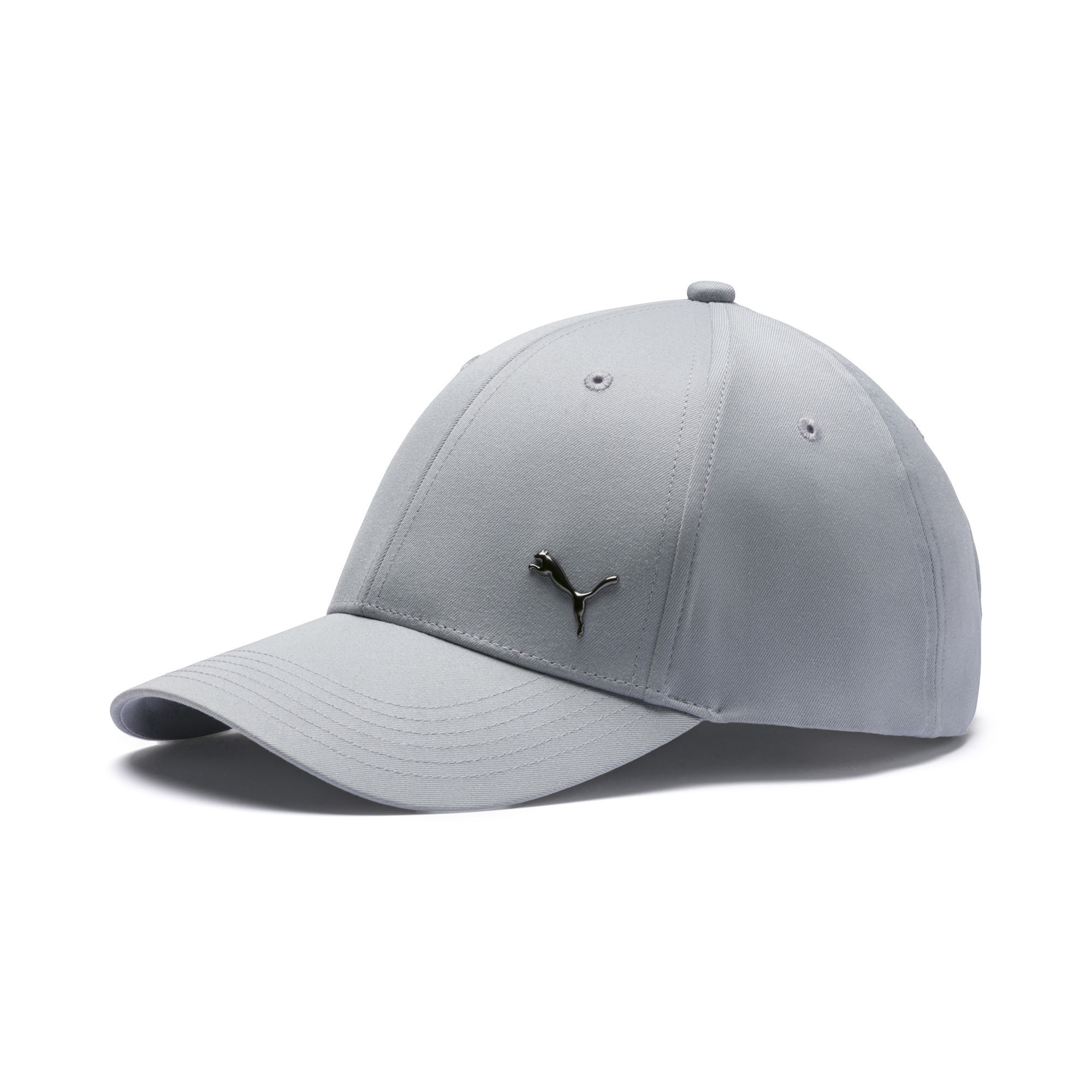 PUMA BASICS - หมวก Metal Cat Cap สีเทา - ACC - 02126919 - PUMA - ThaiPick
