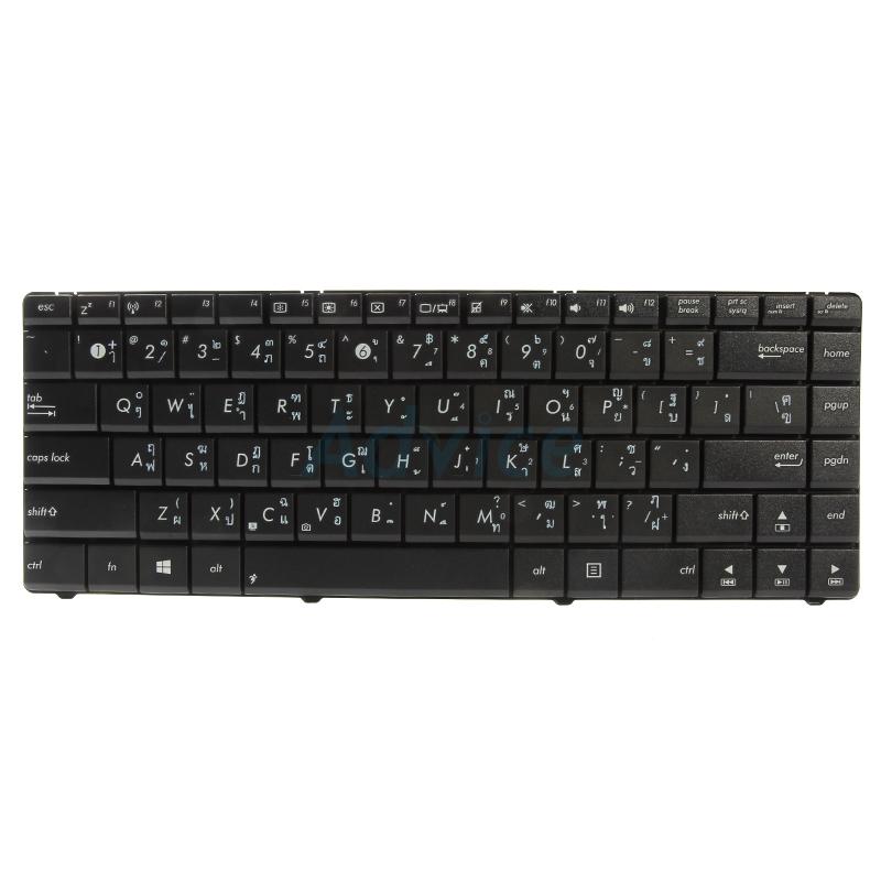 Keyboard ASUS K45D (Black) SkyHorse (สกรีนไทย-อังกฤษ) (( คีย์บอร์ด ...