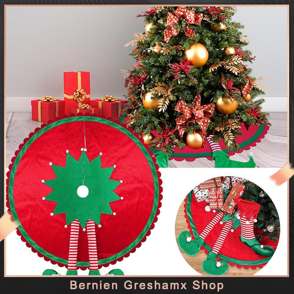 Christmas Elf Feet Tree Skirt Christmas Tree Skirt Ornaments for ...