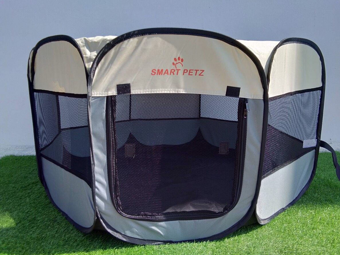 smart petz คอกหมาคอกสุนัขคอกสัตว์เลี้ยง ขนาดS กว้าง65xสูง44cm.ขนาดM กว้าง79xสูง57cm.ขนาดL กว้าง ...