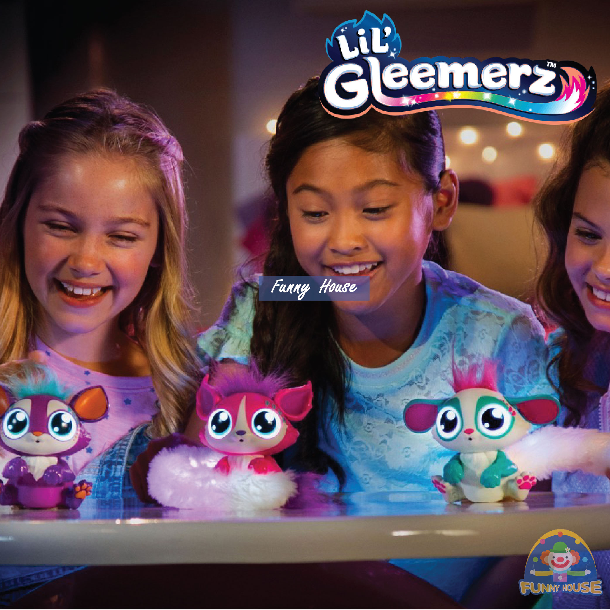 ตุ๊กตา ของเล่น แมทเทล Lil 'Gleemerz รูปสายรุ้งของเล่นตุ๊กตาสีหางจิ้งจอก ...