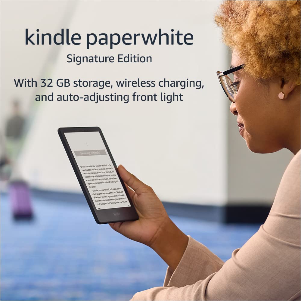 Amazon Kindle Paperwhite Signature Edition (32 GB) ( 11th Generation ...