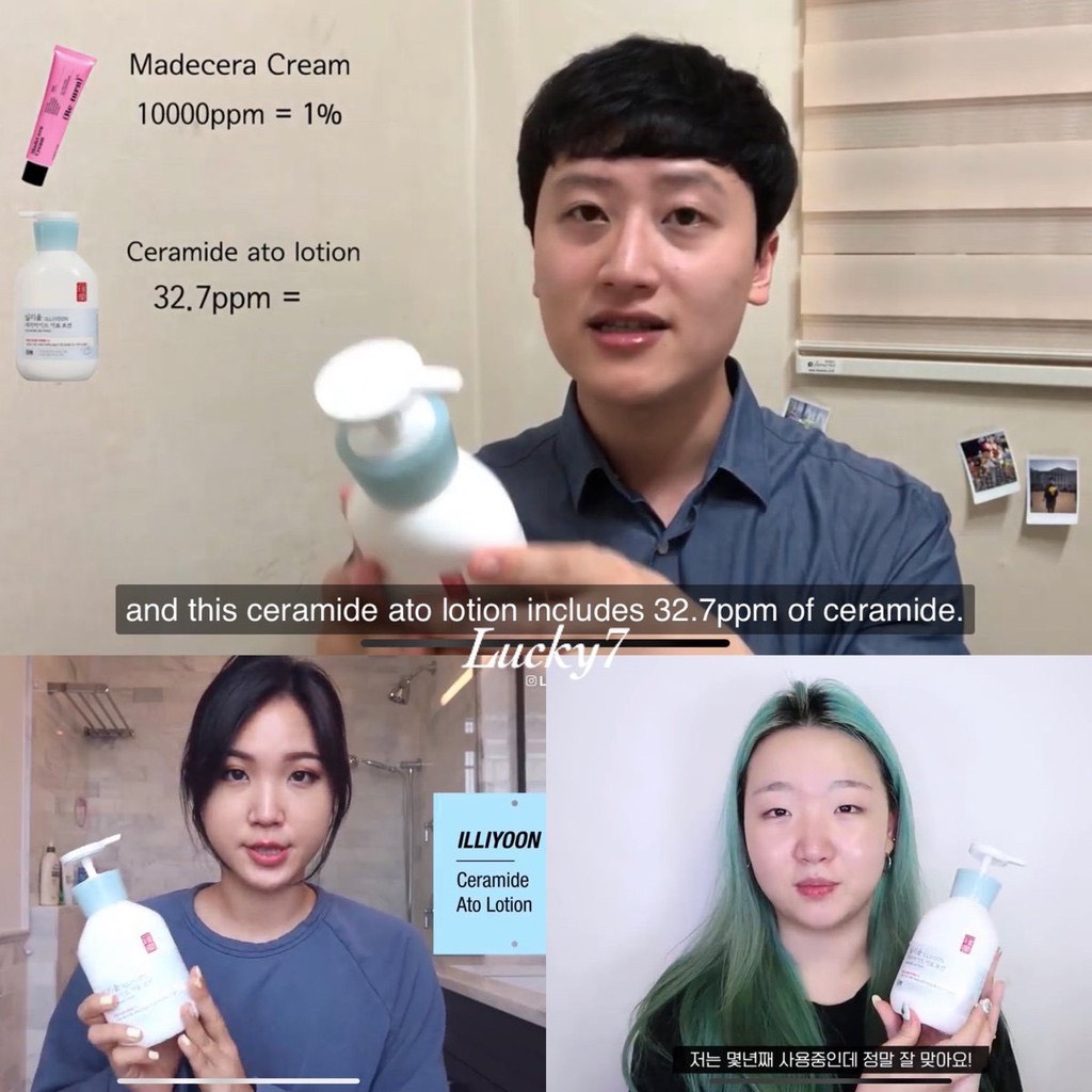 Illiyoon แท้พร้อมส่ง Illiyoon Ceramide Ato 6.0 Top To Toe Wash ครีม ...