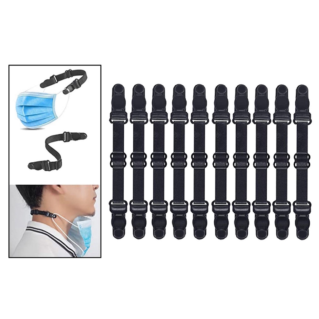 10Pcs Face Ear Hook Ear Strap Extender Extension Clip Ear Saver ...