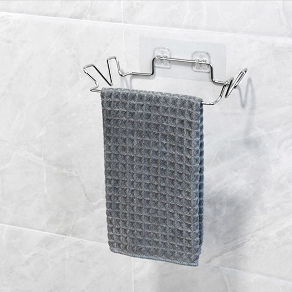 FANNYJOYC Wall-mounted Stainless Steel Kitchen Accessories Garbage Bags ...