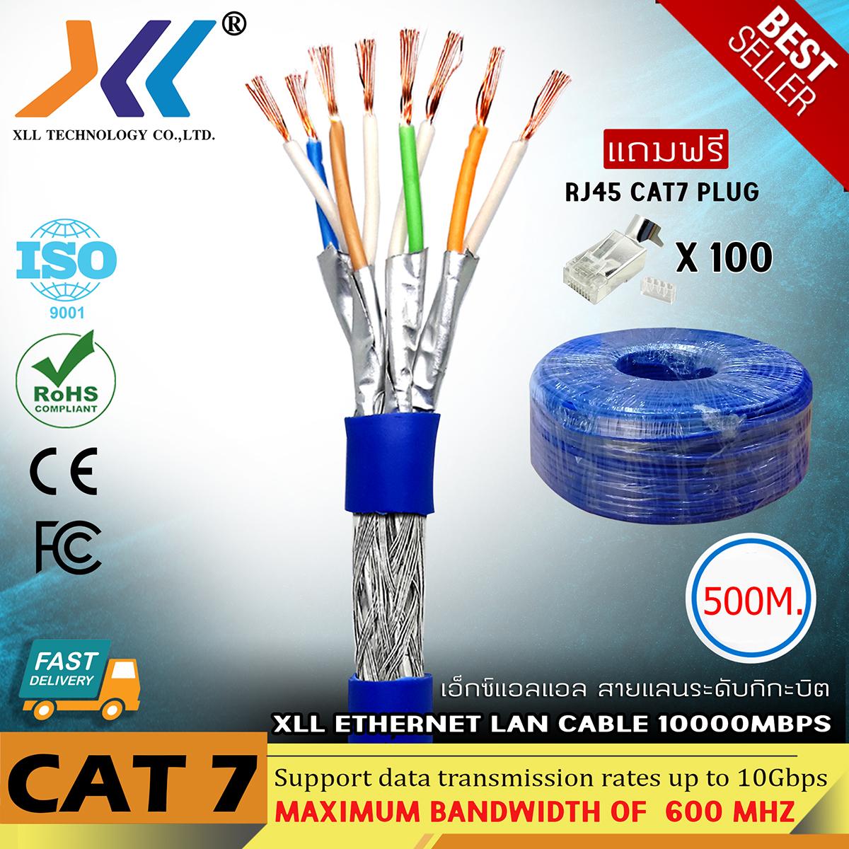 สายXLL Network cable CAT7 SFTP ความยาว 100M. 300M. 500M. - X Like ...