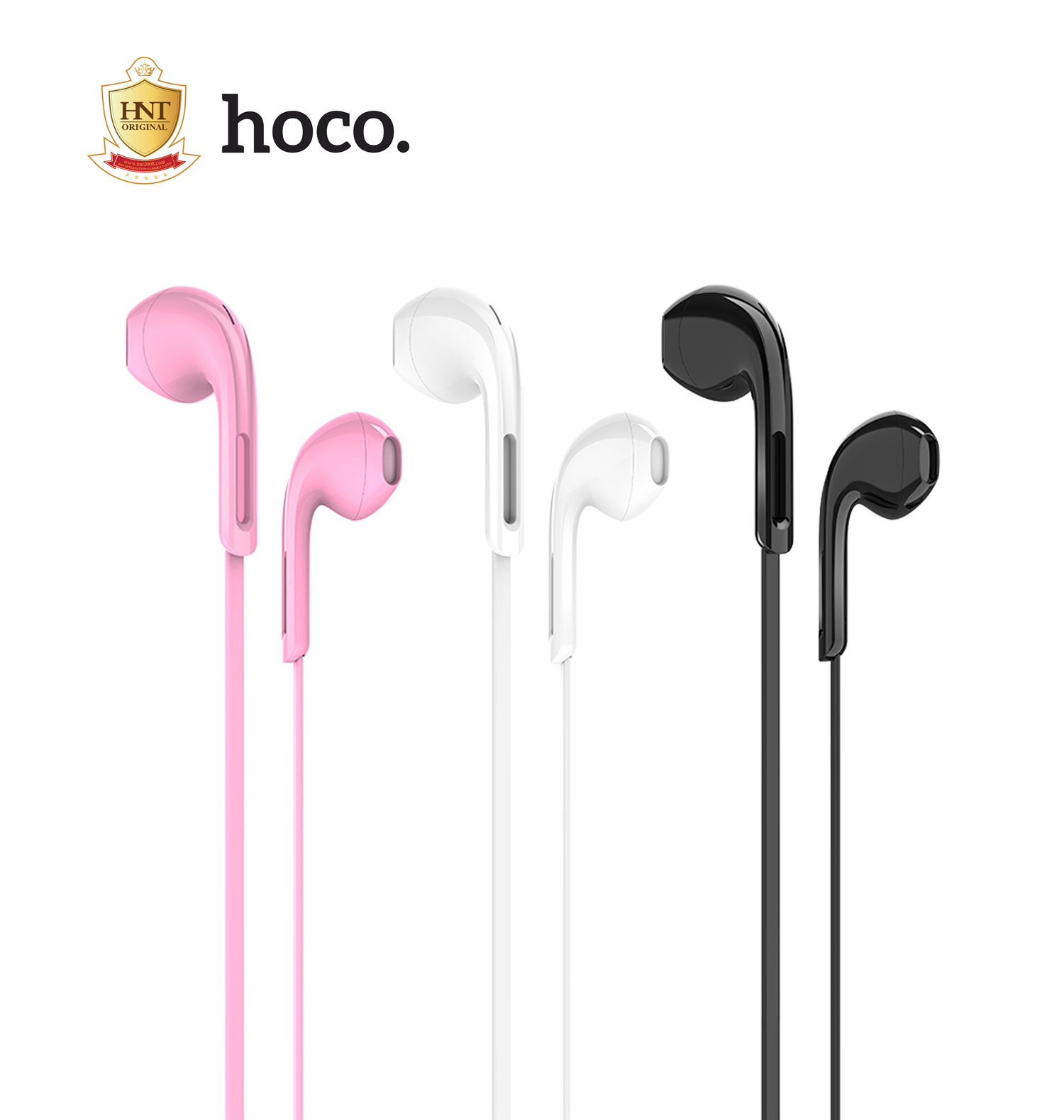 [HOCO ของแท้ ] M39 Rhyme หูฟังสเตอริโอพร้อมไมโครโฟนในตัว หูฟัง Small ...