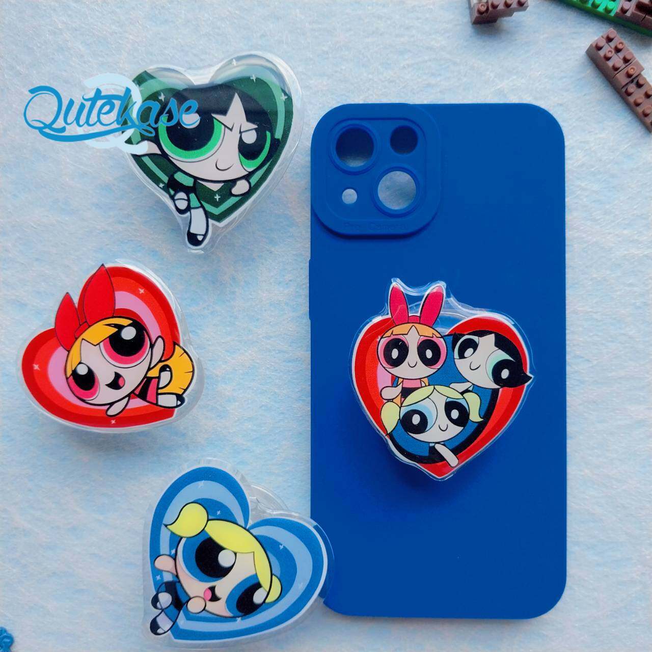 Griptok Acrylic PopSocket กริ๊บต็อก การ์ตูนติดหลังมือถือ ที่ติดโทรศัพท์ ...