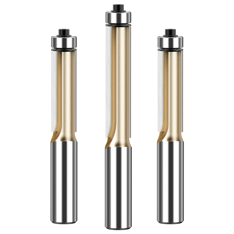 Tideway Flush Trim Router Bits สำหรับไม้ 1/2 1/4 Shank Woodworking ...