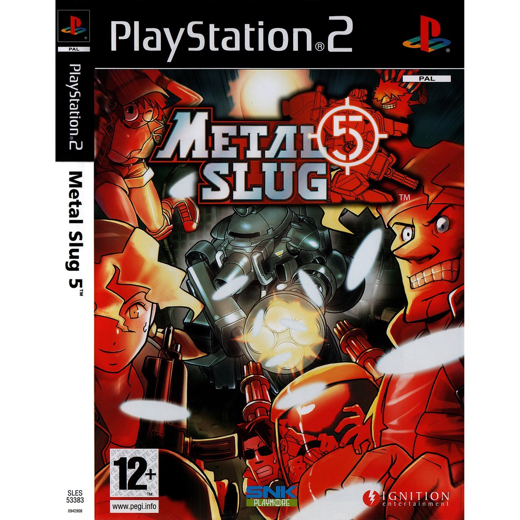 แผ่นเกมส์ Metal Slug 5 PS2 Playstation 2 คุณภาพสูง ราคาถูก | Lazada.co.th