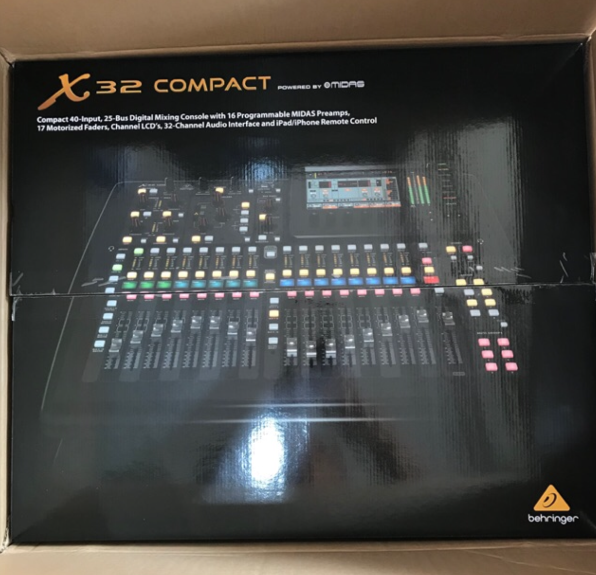 มิกเซอร์ดิจิตอล Behringer X32 Compact ของแท้บริษัทบูเซ่ ของแท้ รับ ...