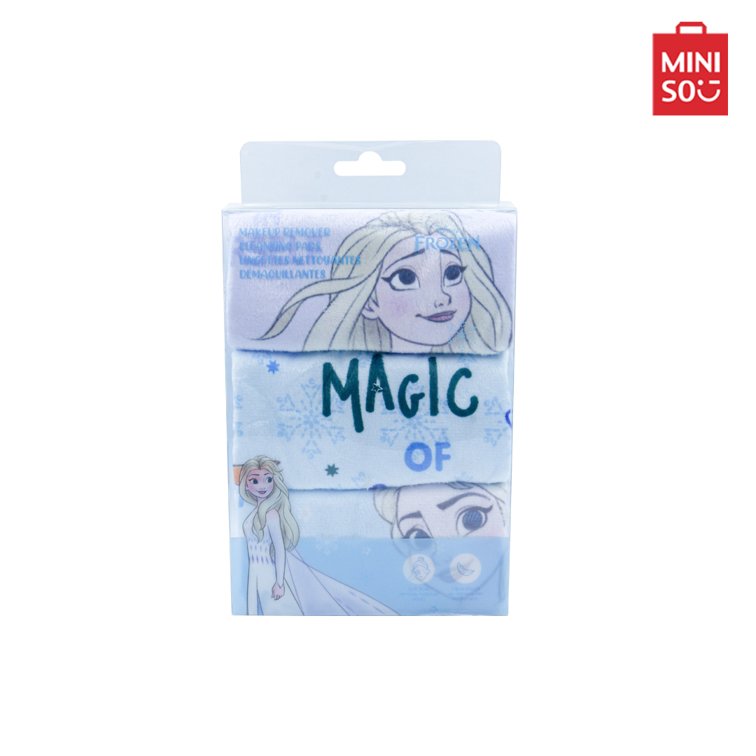 Miniso แผ่นเช็ดเครื่องสำอางค์ ลวดลายคอลเลคชั่น Disney Frozen 2.0 - มินิ ...