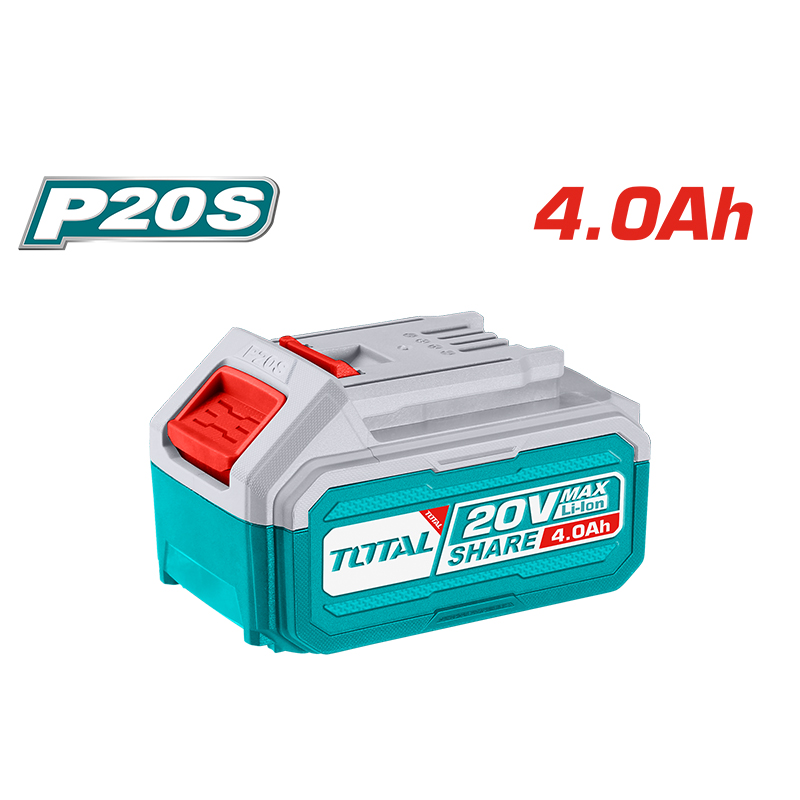 TOTAL แบตเตอรี่ ลิเธียมไอออน 20V P20S ( 2.0Ah รุ่น TFBLI20011 ) / ( 4 ...