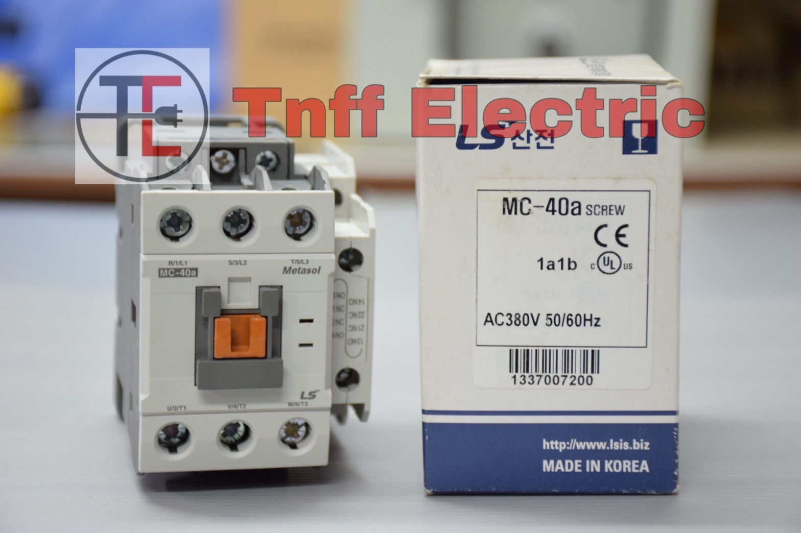 LS MC-40a 1a1b 380VAC (Metasol) Magnetic Contactor แมกเนติกคอนแทคเตอร์ ...