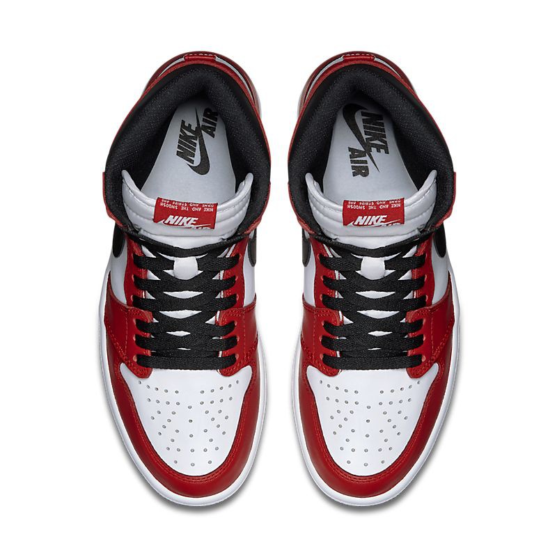 Original Nˉ Kˉ* Authentic Aˉ Jˉ 1 Mid Basketball Shoes Chicago Toeˉ ...