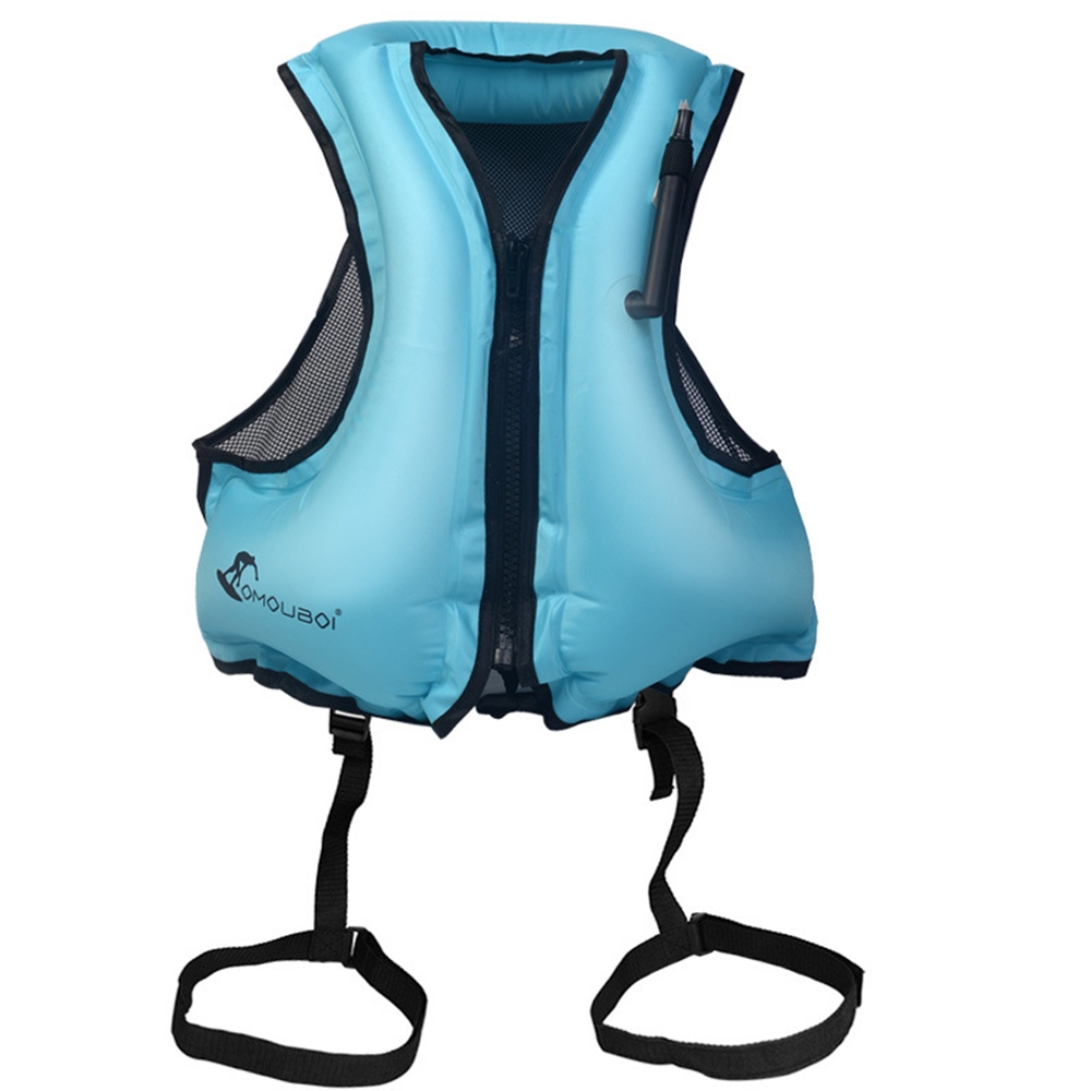 Adult Inflatable Swimming Life Vest Life Jacket Snorkeling Floating ...