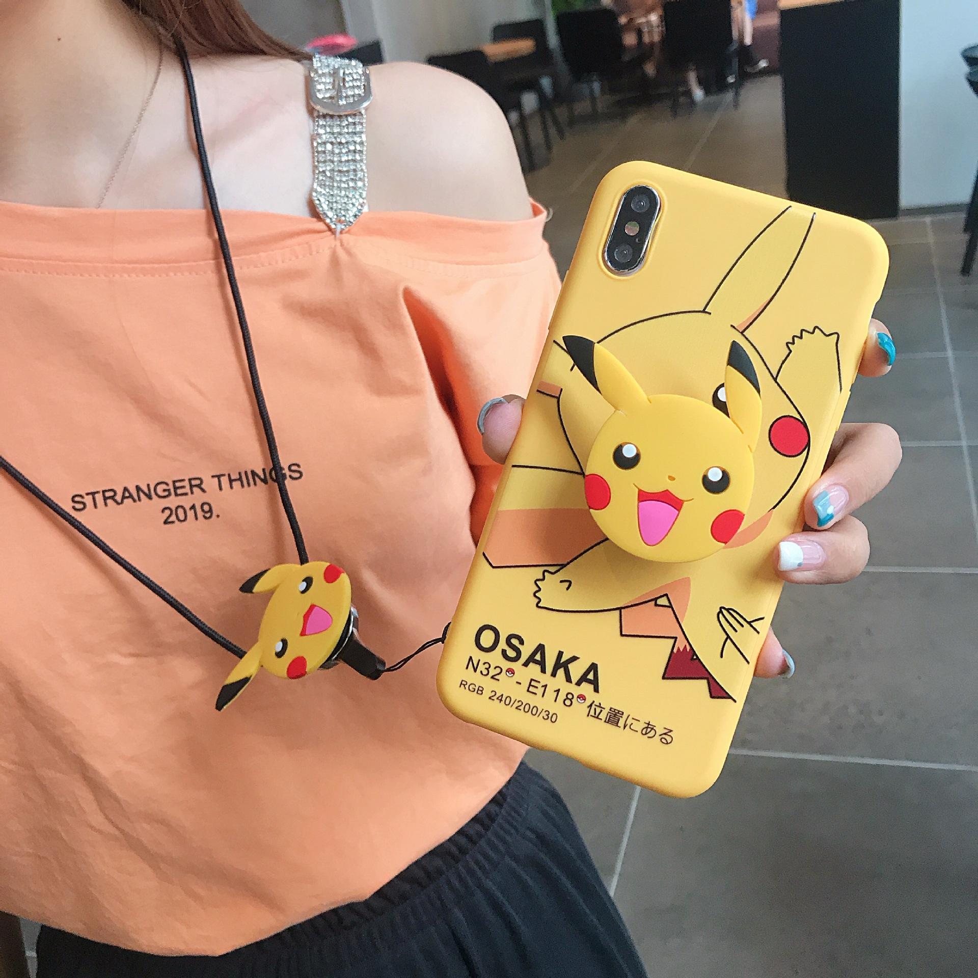 Ins cartoon strobe 8p is suitable for Apple XS mobile phone shell women ...