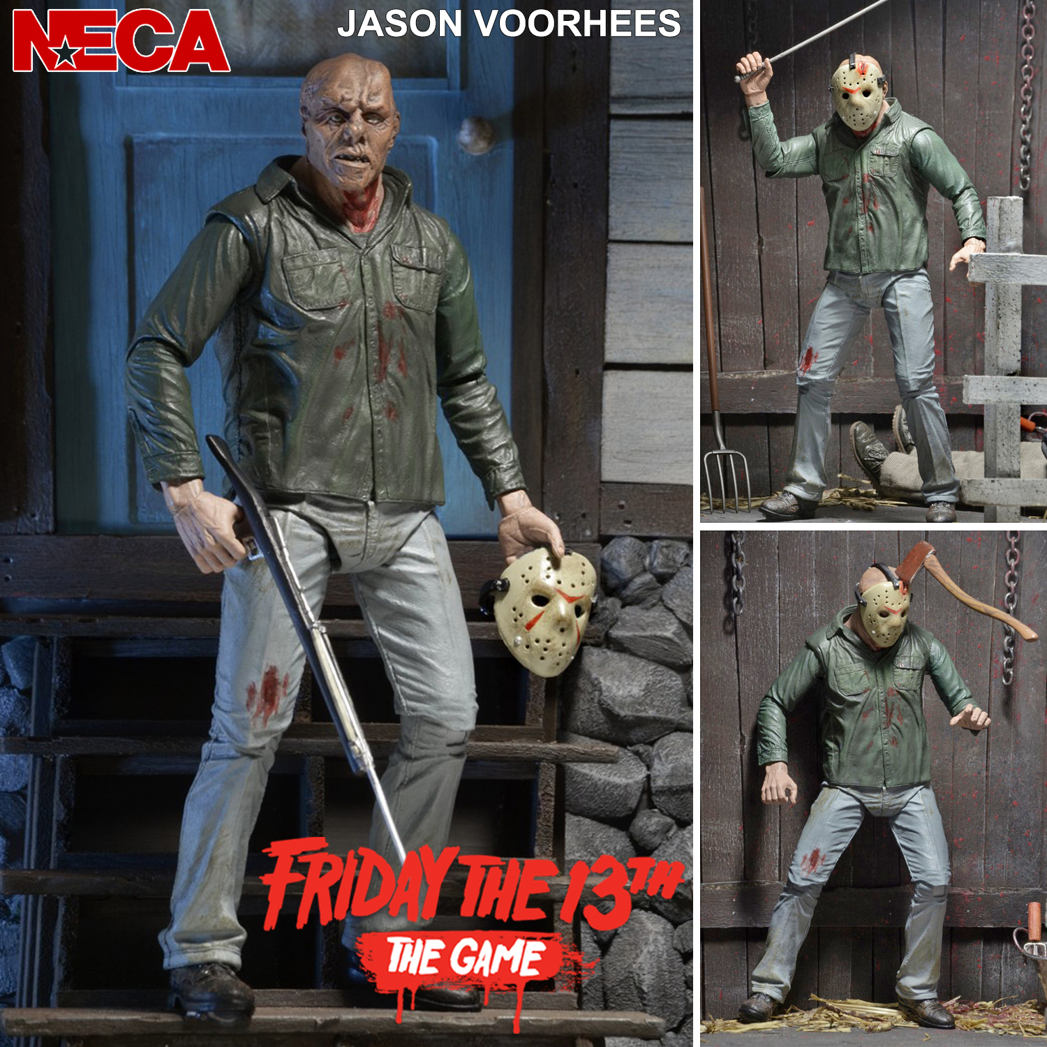 Figma ฟิกม่า งานแท้ 100% Figure Action NECA จากเรื่อง Friday the 13th ...