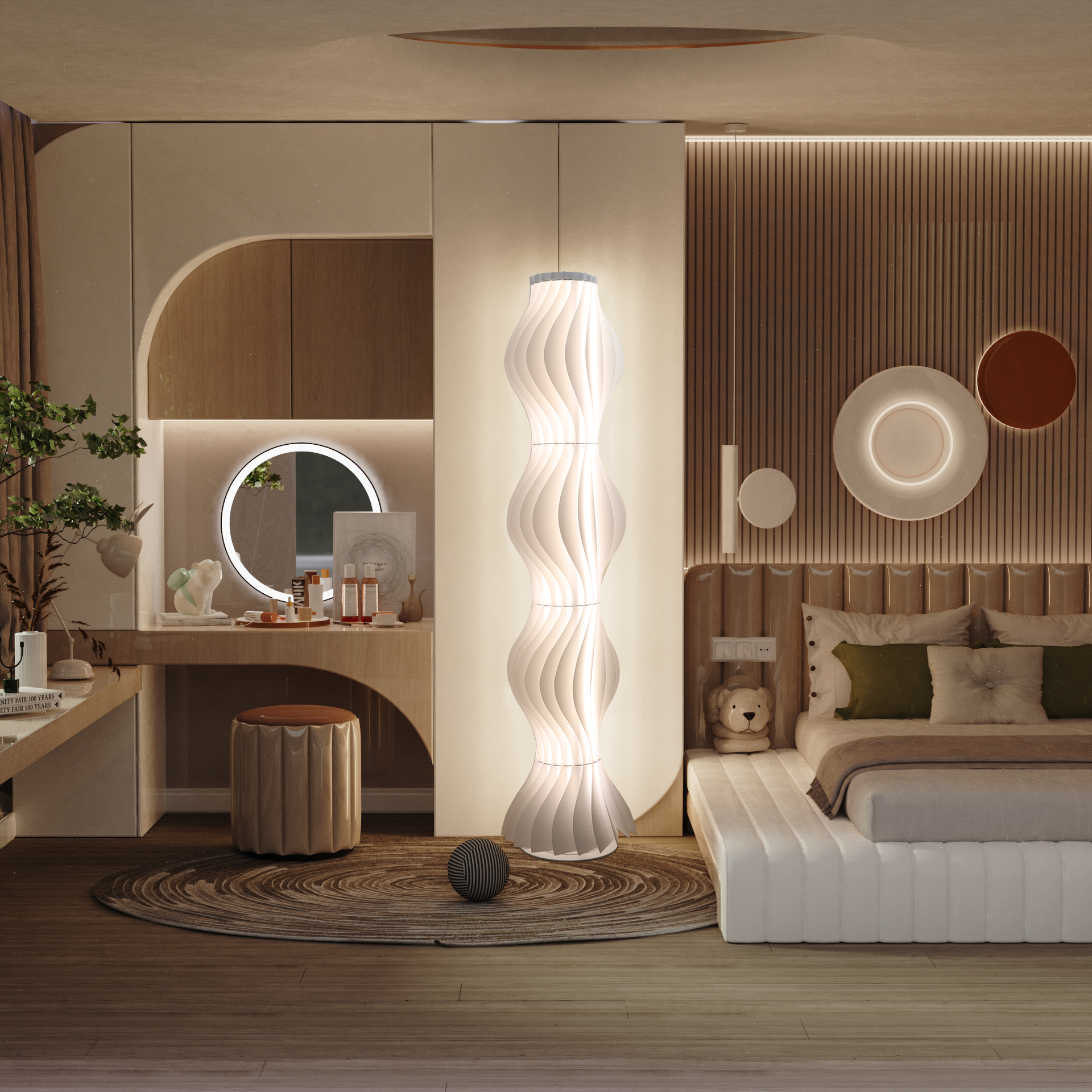 LUVODI โคมไฟตั้งพื้น สวยดูดี หรู LED โคมไฟตั้งพื้นสวยๆ Floor Lamp ...