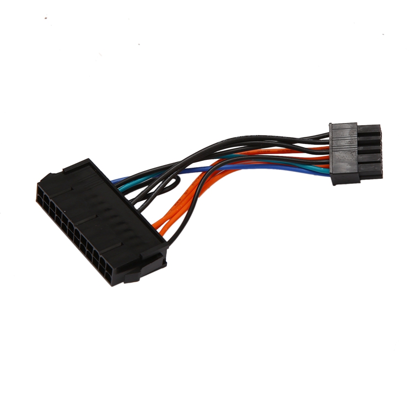 24-Pin Female to 10-Pin Male Adapter Power Supply Cable Cord for Lenovo ...