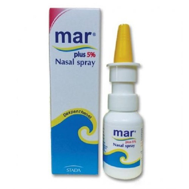 สเปรย์พ่นจมูก MAR PLUS 5% NASAL SPRAY 20 ml สูตรอ่อนโยน - NF health ...